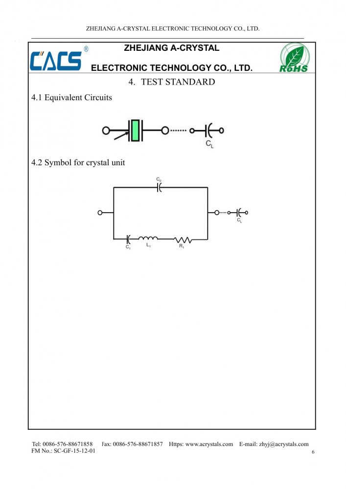PMX206-LF specification document page 6