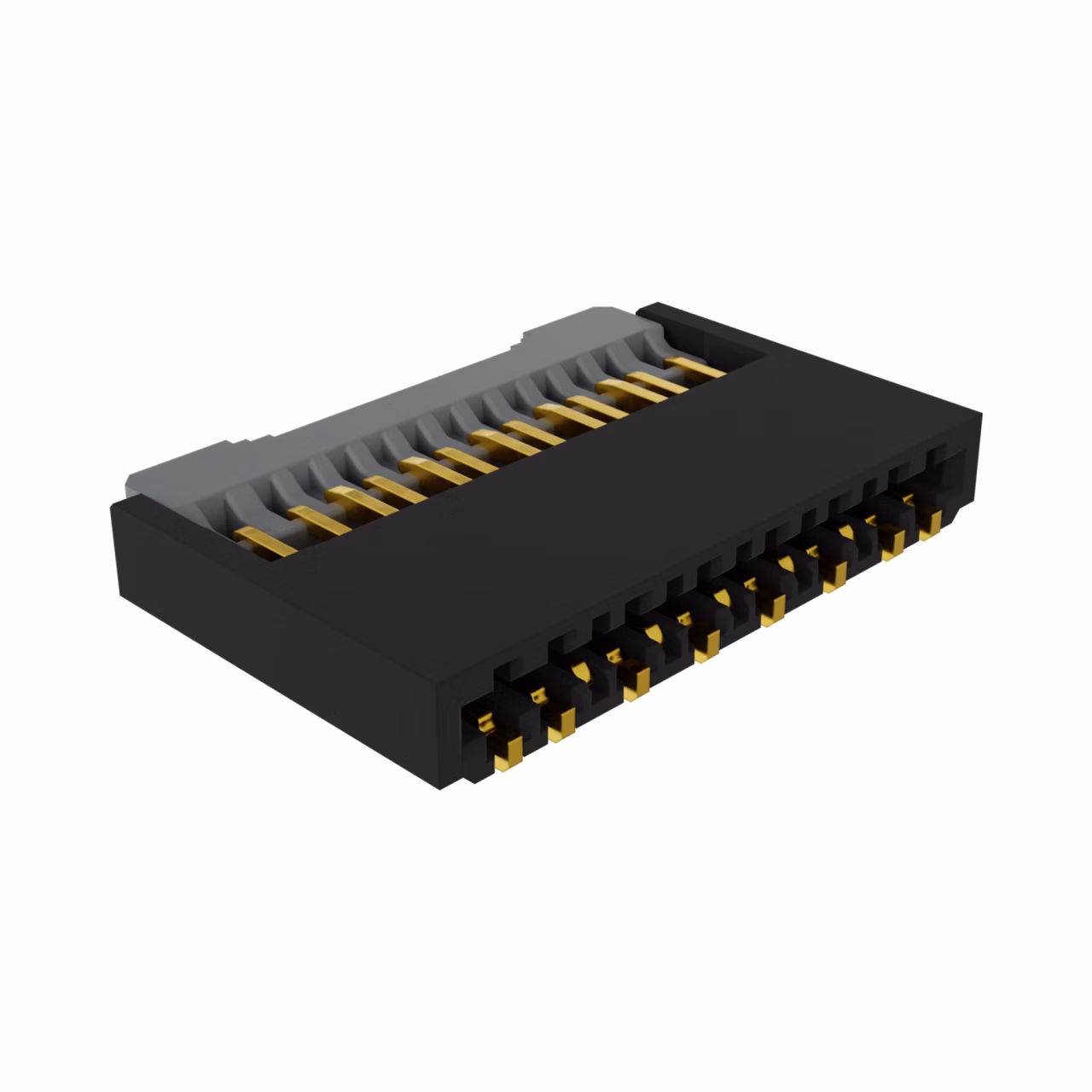 Easy-On Back Flip FPC Connector with Lock Terminal, 0.30mm Pitch, LA75 Series, Right-Angle, Surface Mount, Dual Contact Style, 0.75mm Height, 11 Circuits for sale
