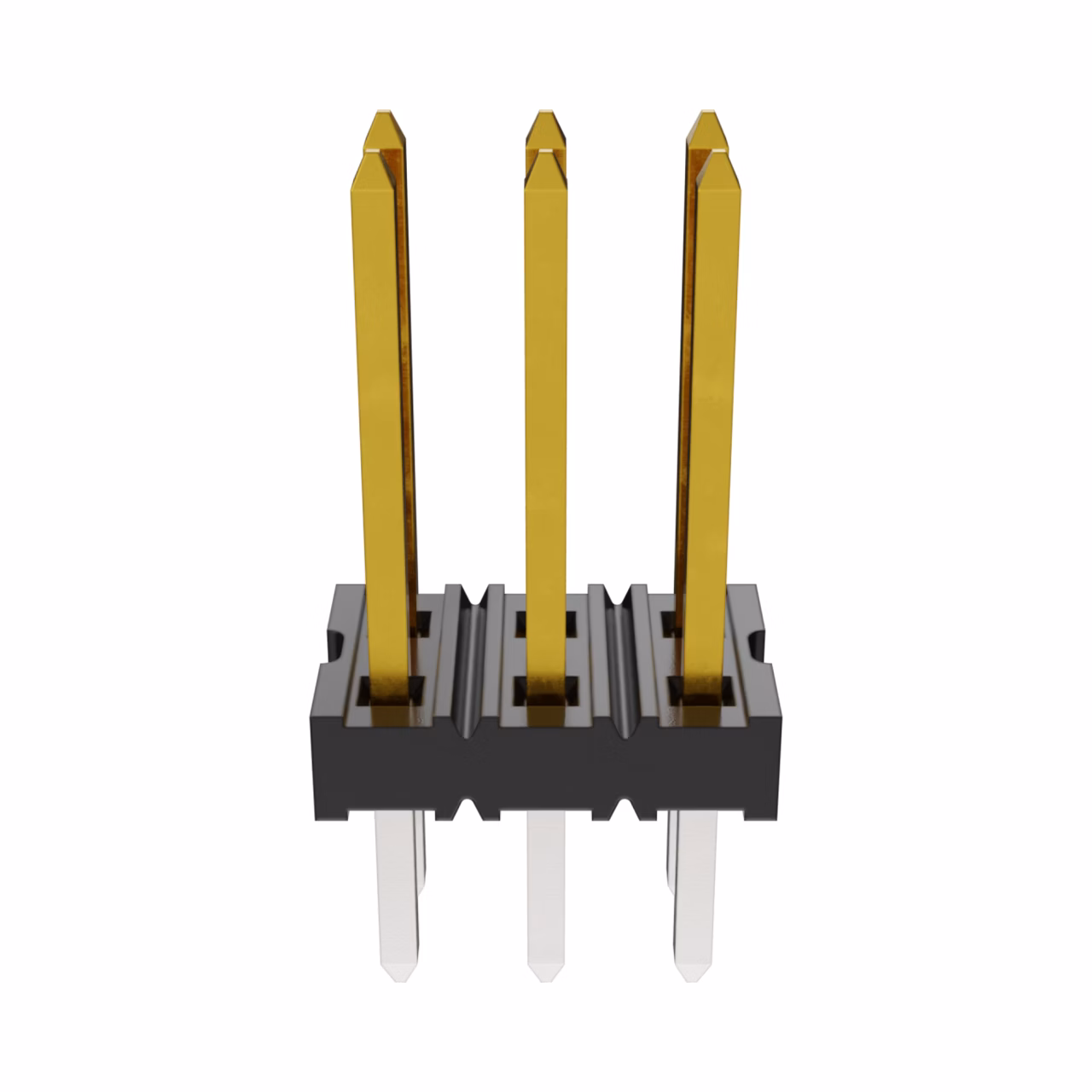 2.00mm Pitch Milli-Grid Header, Vertical, Through Hole, 6 Circuits, 0.38µm Gold (Au) Plating, Mating Pin Length 6.85mm, Tail Length 3.10mm, Tray, Lead-Free for sale