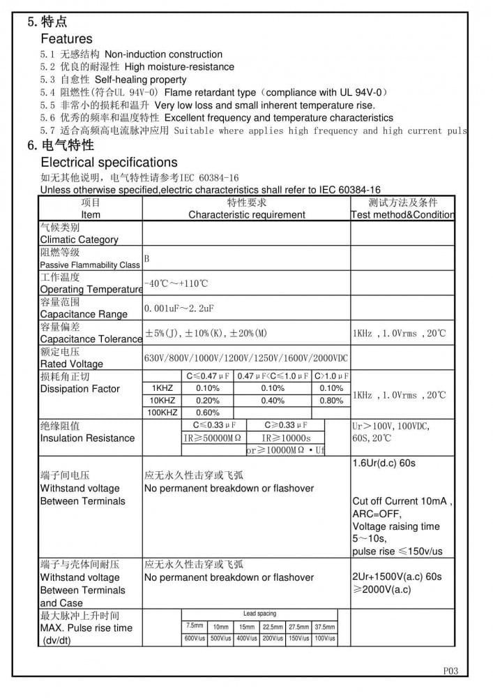 MMKP82-223J3A0765 datasheet page 4