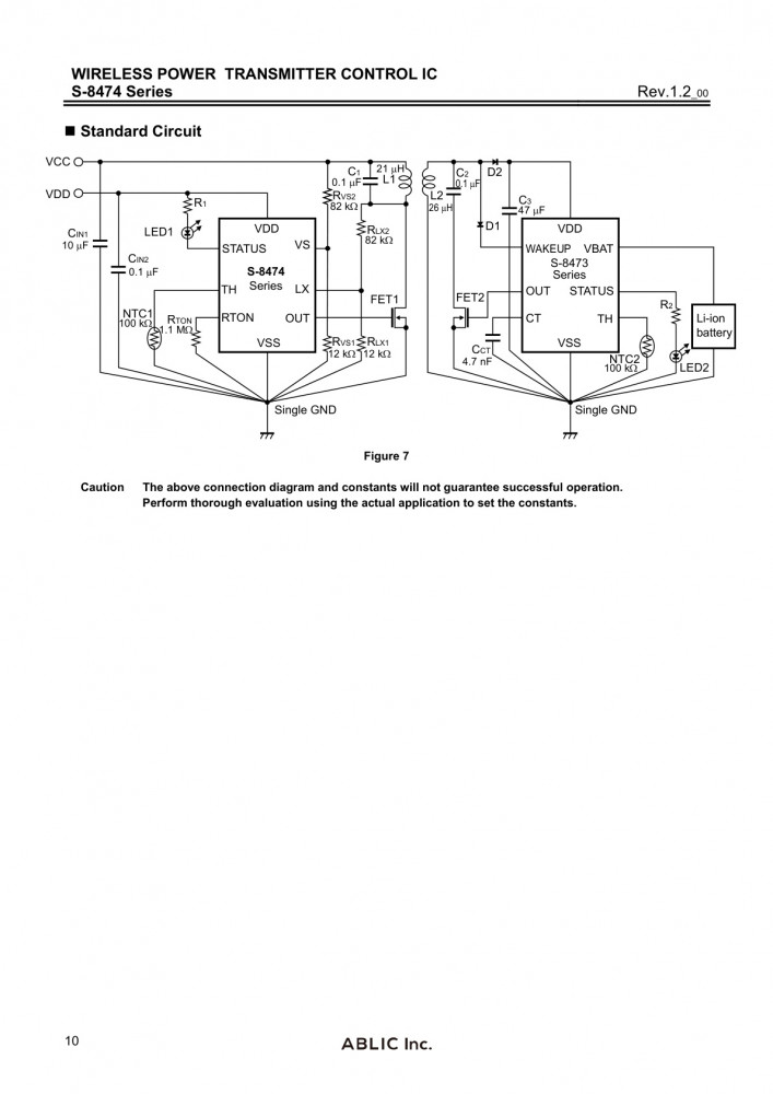 S-8474 datasheet preview, page 10
