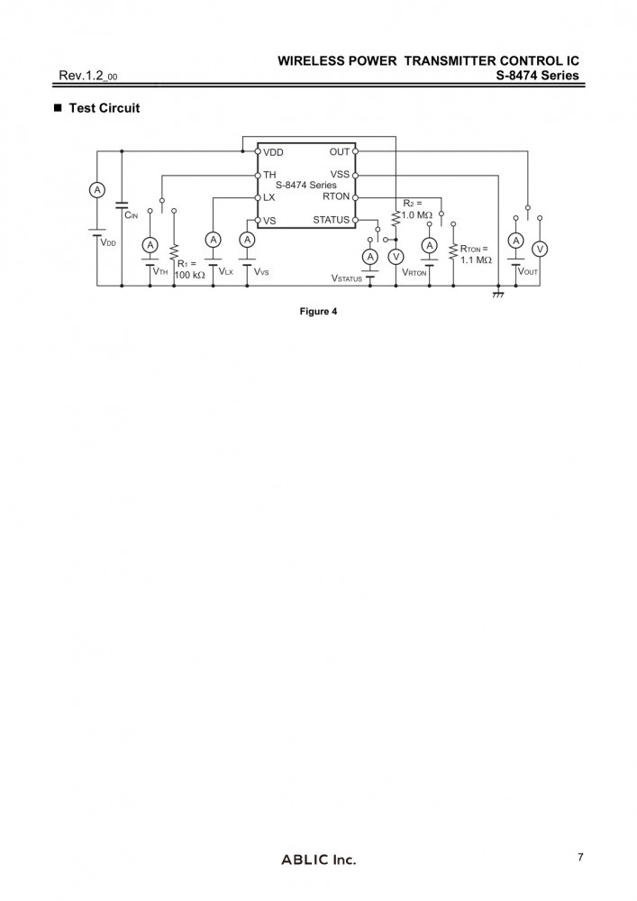 S-8474 datasheet preview, page 7
