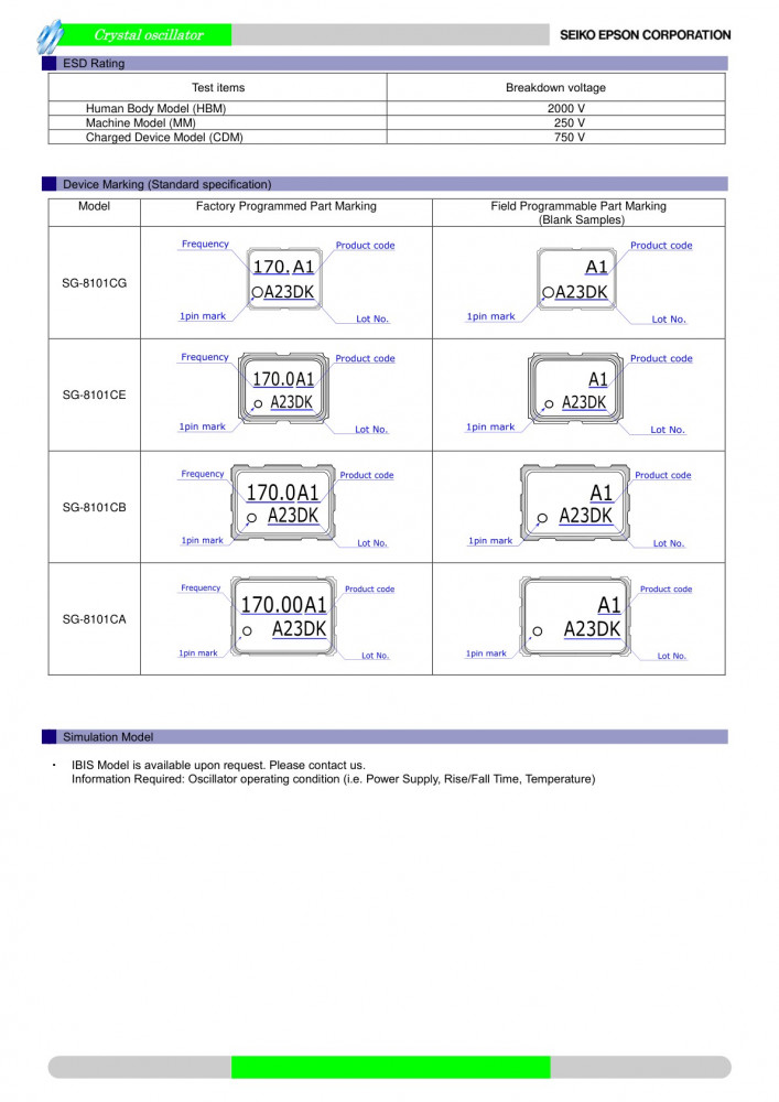 SG-8101CA datasheet page 6