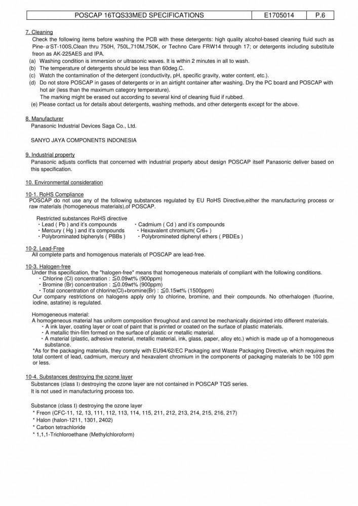 16TQS33MED specification page 8