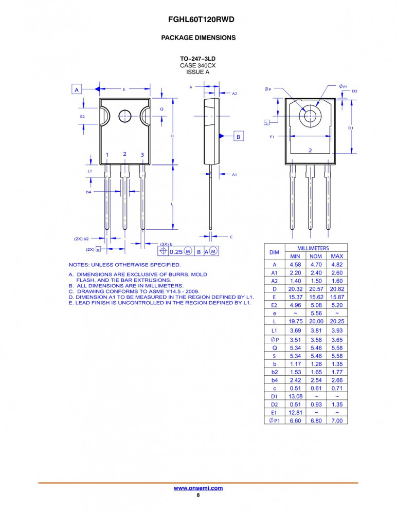 FGHL60T120RWD technical document page 8