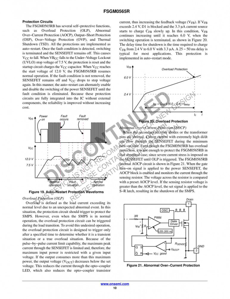 FSGM0565R datasheet page 10