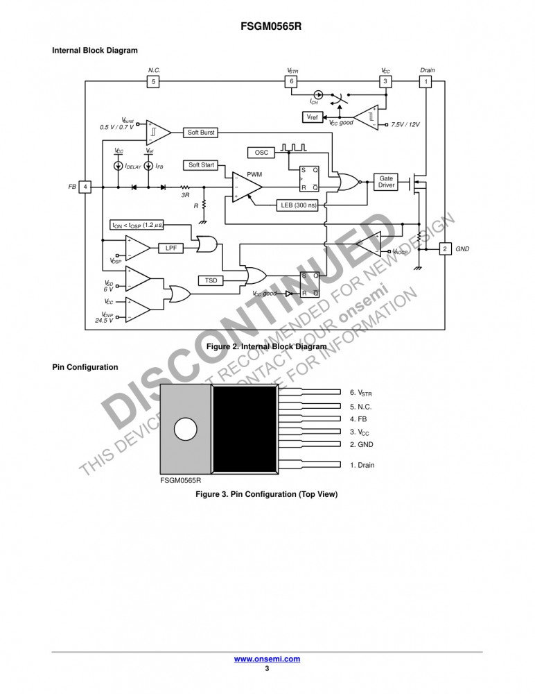 FSGM0565R datasheet page 3