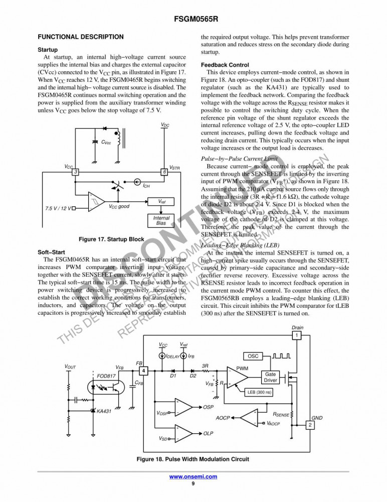 FSGM0565R datasheet page 9