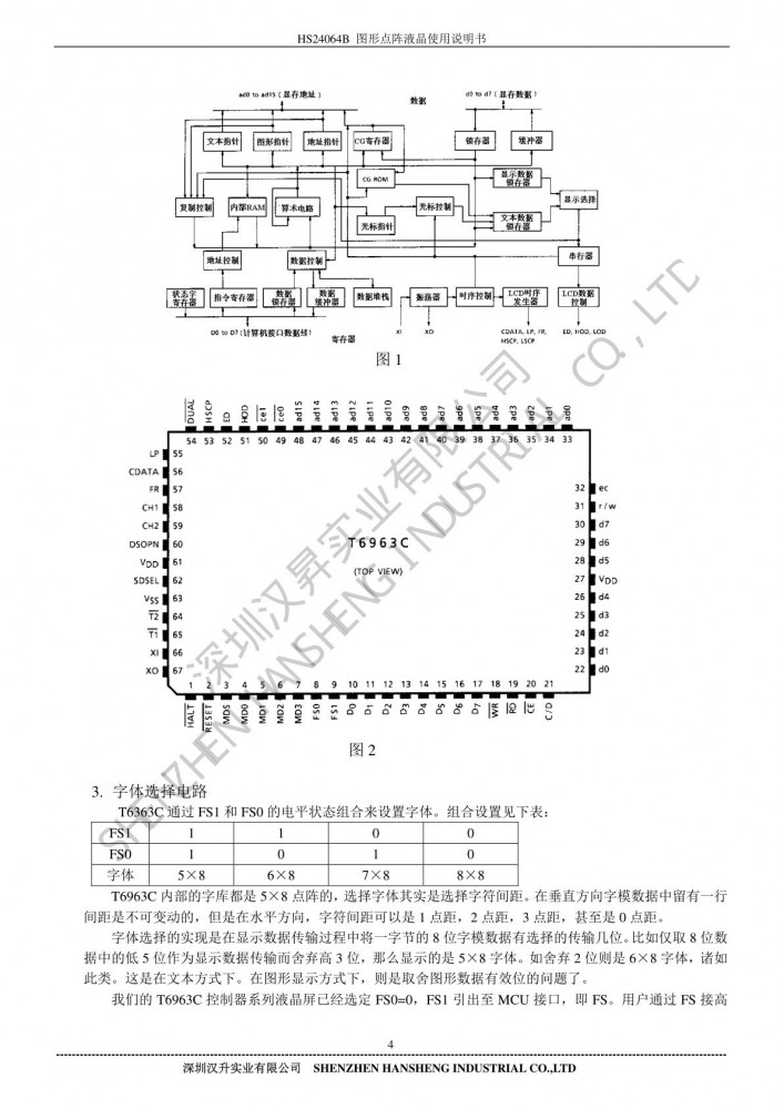 HS24064B datasheet page 4
