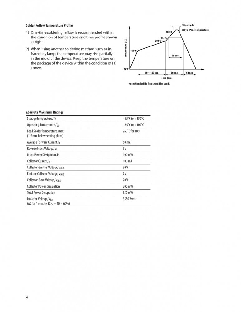 4N35-000E datasheet page 4