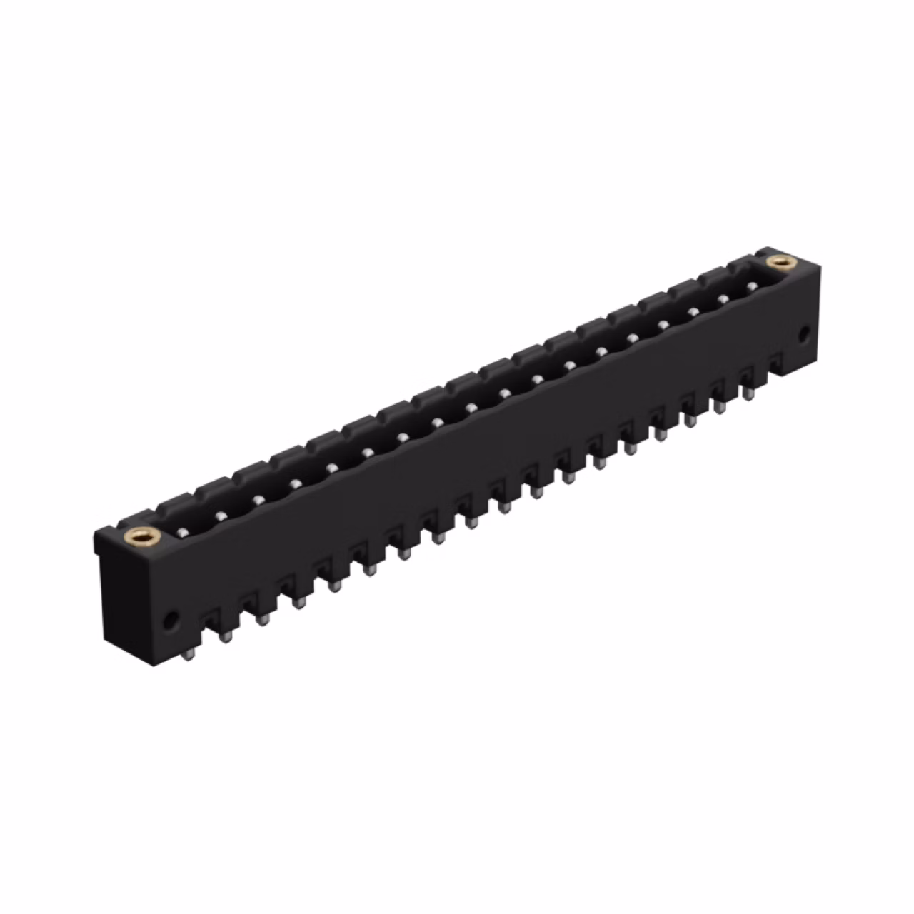 5.00mm Pitch Eurostyle Vertical PCB Header, with Threaded Retention Inserts, 18 Circuits for sale