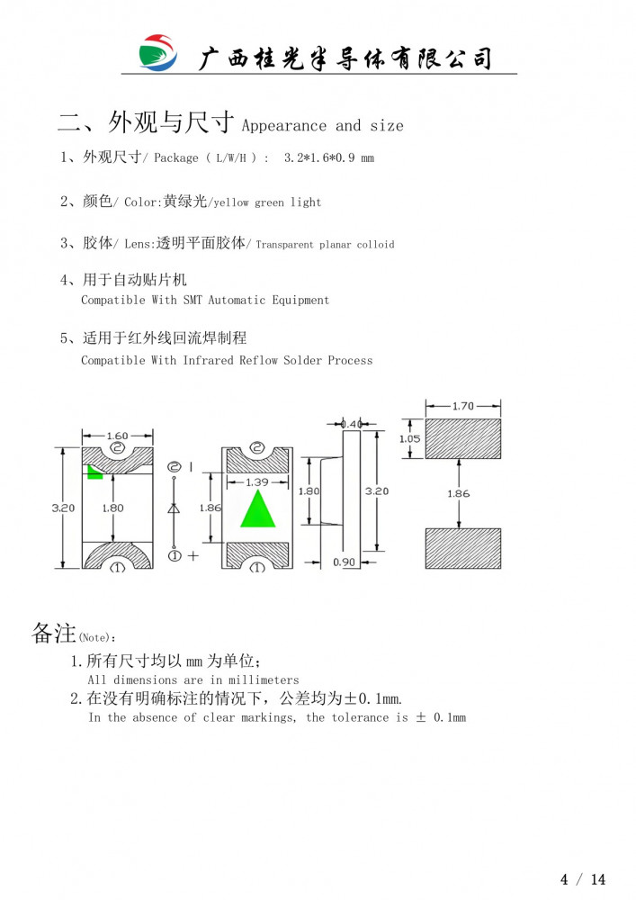 GL1206YG01 datasheet page 4