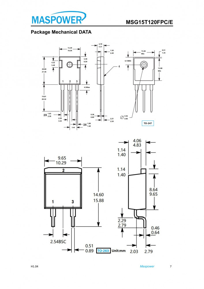 MSG15T120FPE datasheet page 7