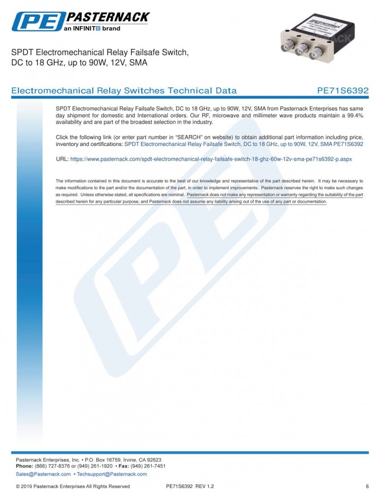 PE71S6392 datasheet page 6