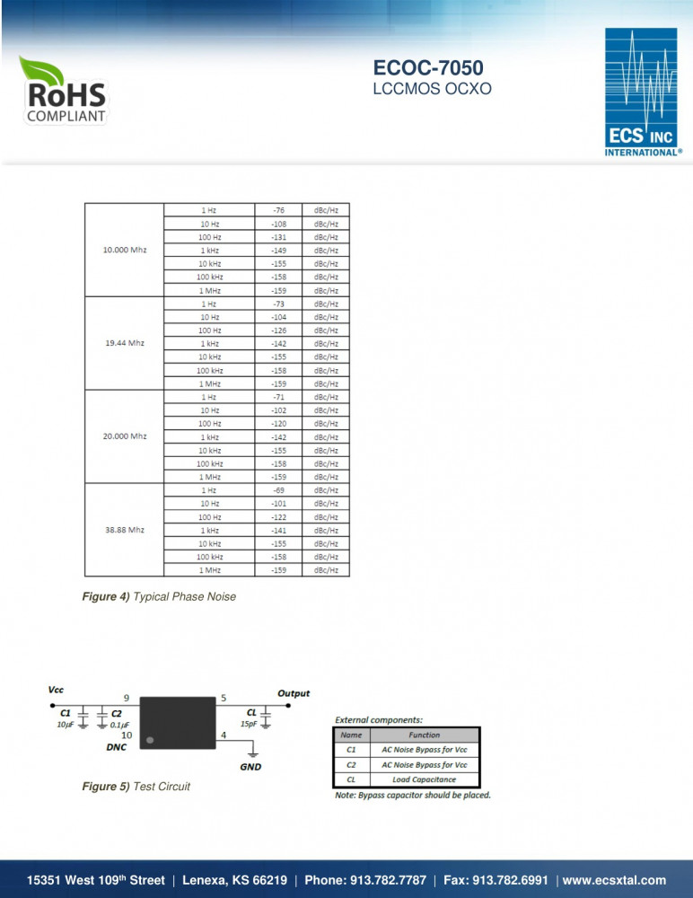 ECOC-7050 datasheet page 3