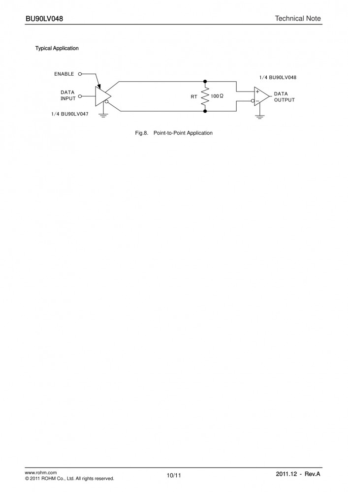 BU90LV048 datasheet page 10