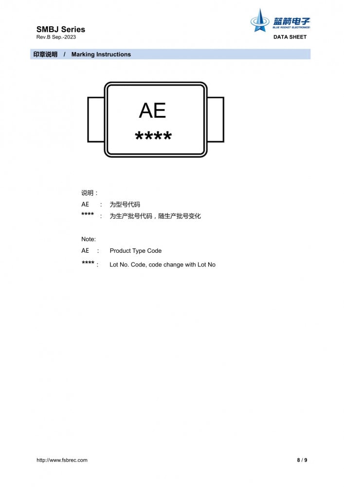 SMBJ20A datasheet page 8