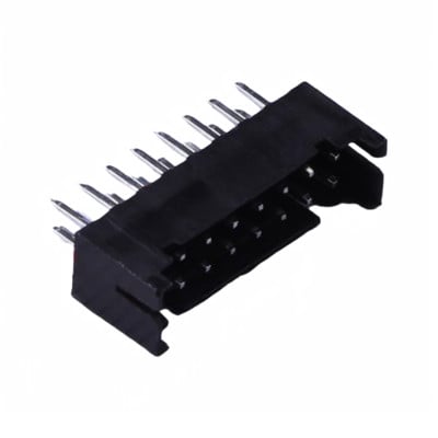 Hongxing HX20016-14A Black Male Pin Header
