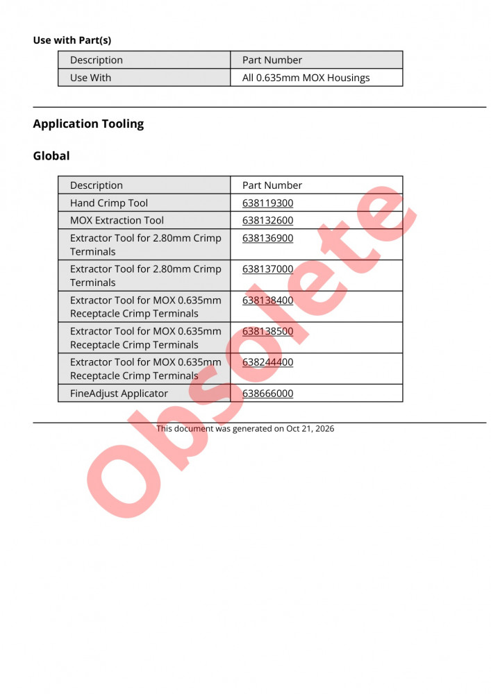 MOLEX 986581231 technical document image, page 3