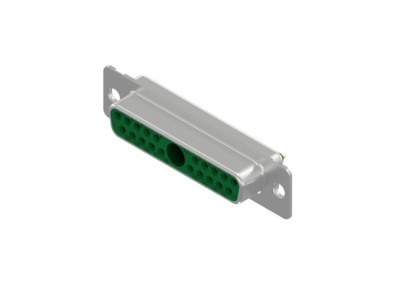 D-SUB Combination Standard • 21W1 [•••••••○•••••••] • Socket • Solder cup • Through hole for sale