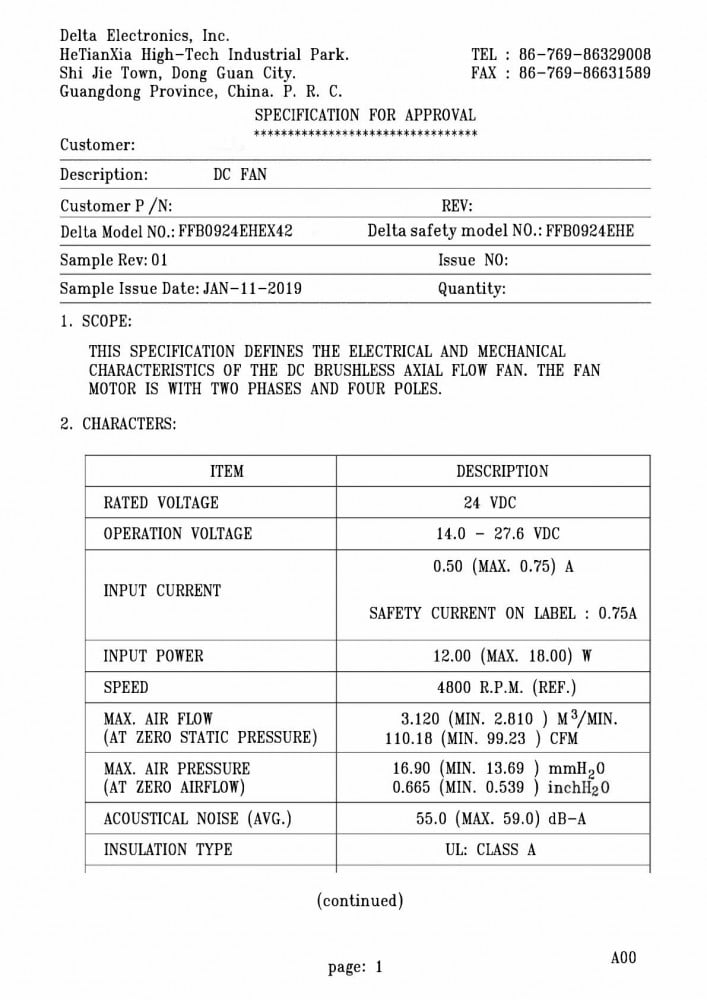 FFB0924EHEX42 specification page 3
