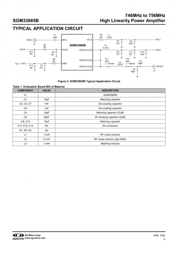 SGM33685B datasheet page 6