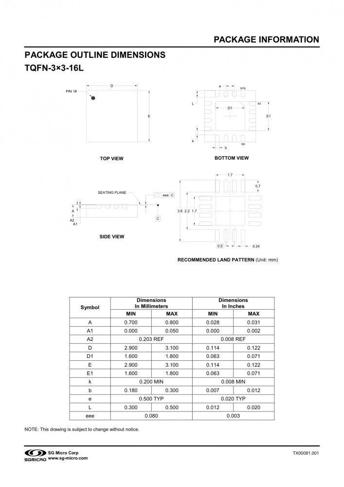 SGM33685B datasheet page 8