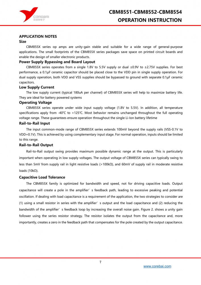 CBM8551AS8 datasheet page 7