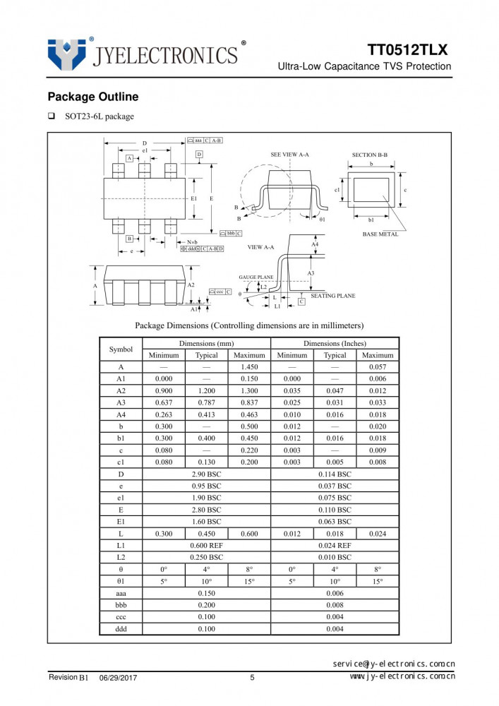 TT0512TLX datasheet page 5
