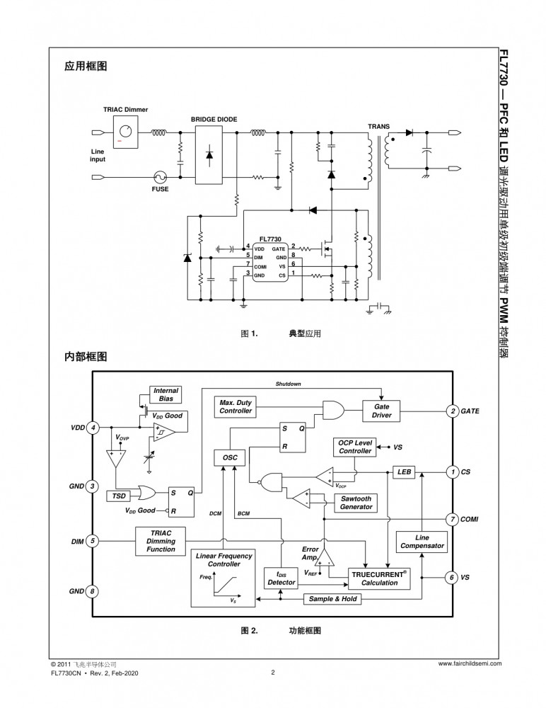 FL7730 datasheet page 3