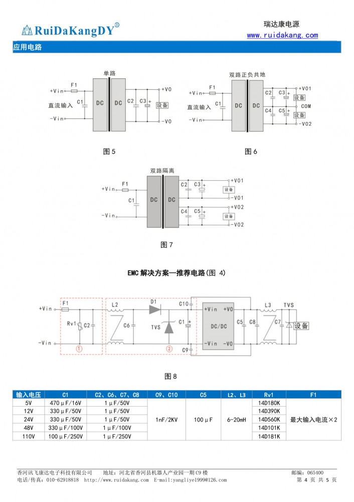 RFD5 datasheet page 4