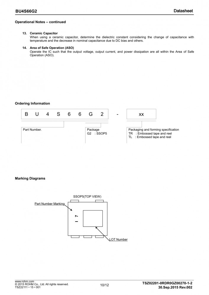 BU4S66G2-TR datasheet page 10