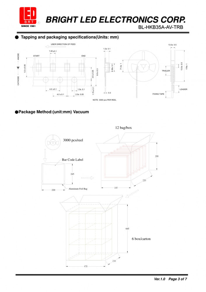 BL-HKB35A-AV-TRB datasheet page 3