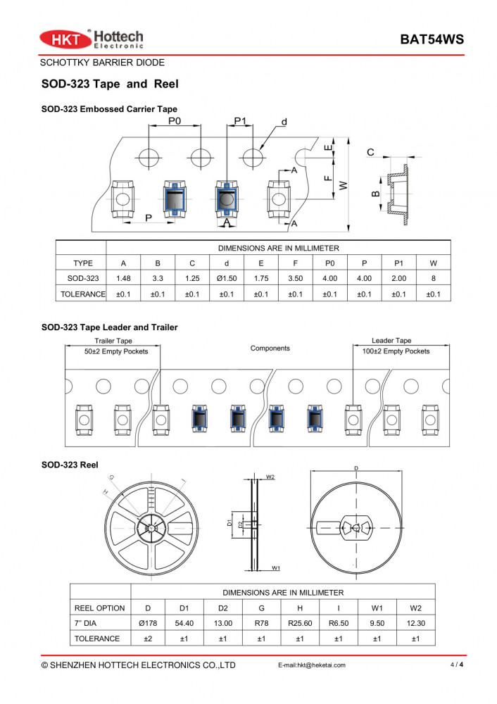 BAT54WS datasheet page 4