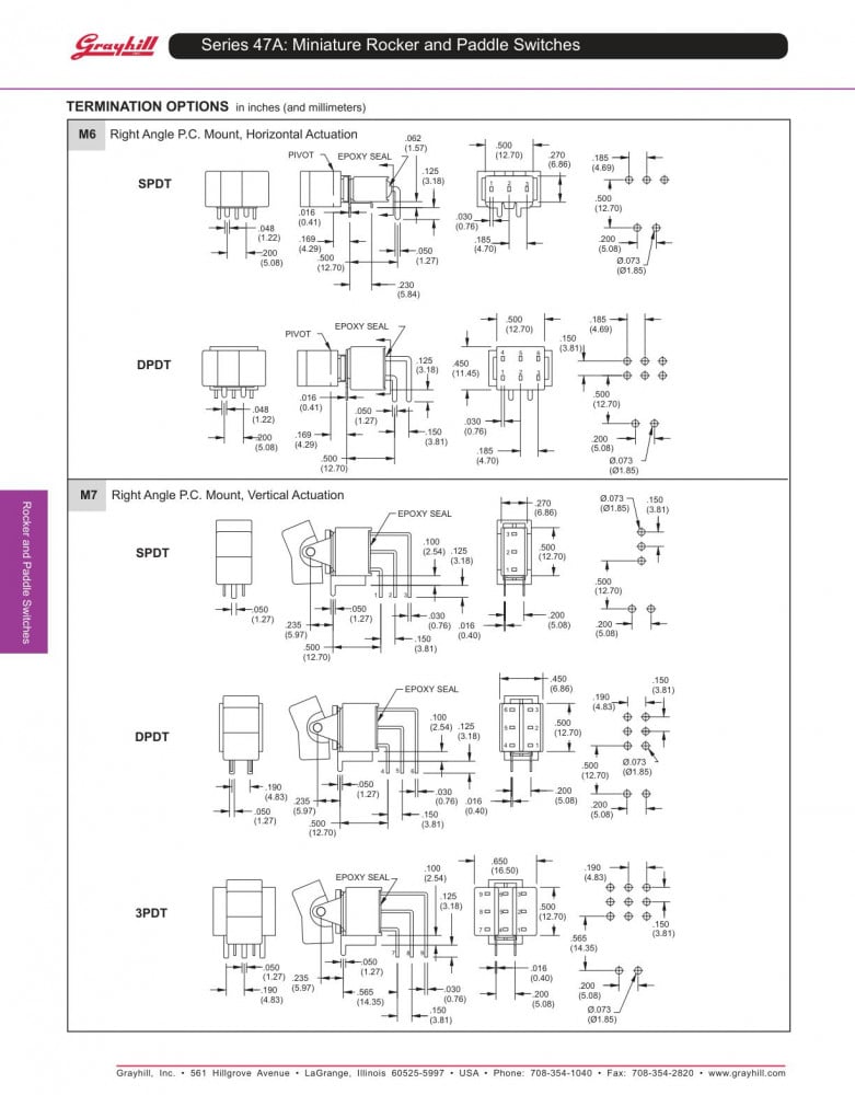 Grayhill Series 47A documentation page 5