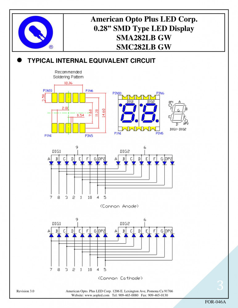 SMA282LB datasheet page 3