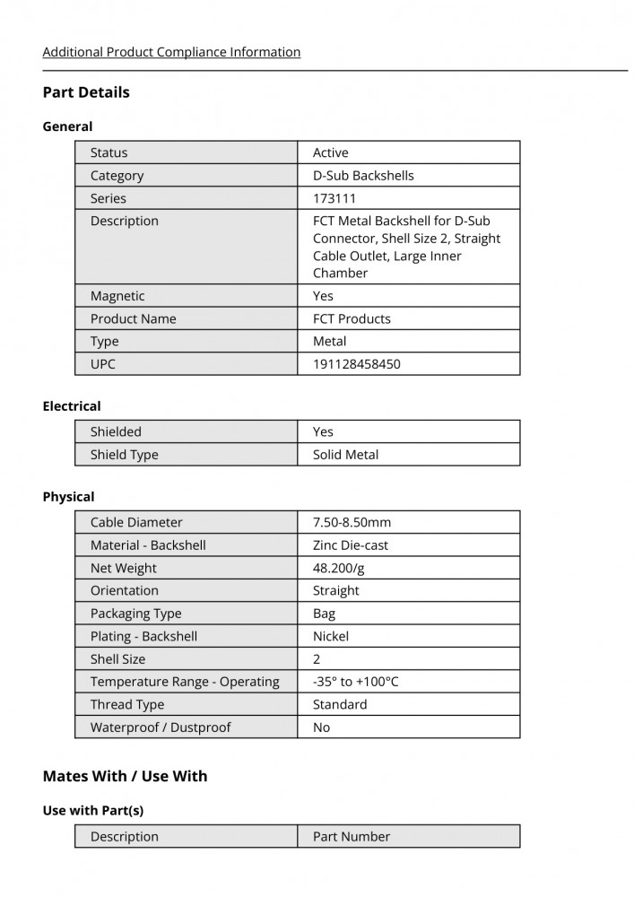 MOLEX 1731110353 drawing preview, page 2