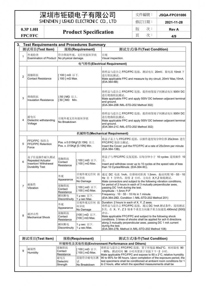 AFH39-S33FIA-1H specification page 5