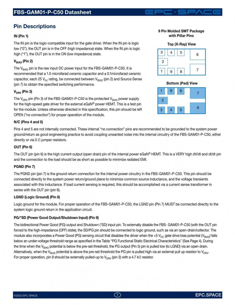 FBS-GAM01-P-C50 datasheet page 7