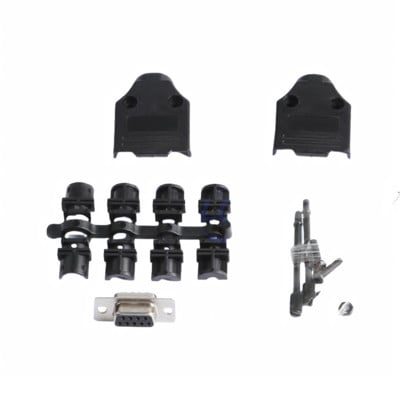 MH CONNECTORS MHDTPK9-DB9S-K D-Sub Backshell Hood