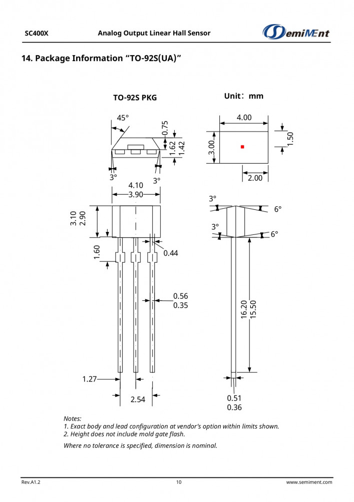 SC4003 datasheet page 10