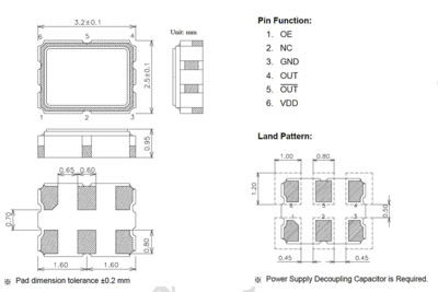 POSC3225J for sale
