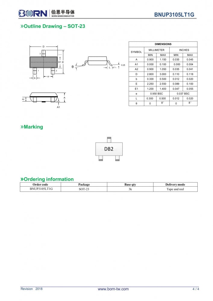 BNUP3105LT1G datasheet page 4