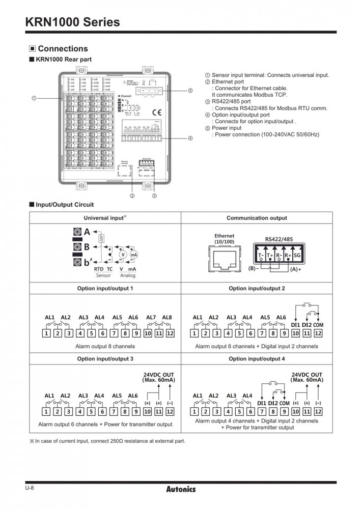 KRN1000 technical document page 5