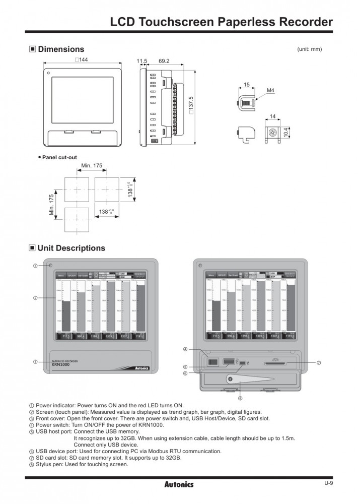 KRN1000 technical document page 6