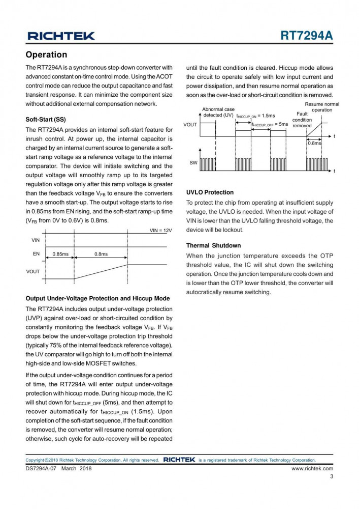 RT7294A document page 3