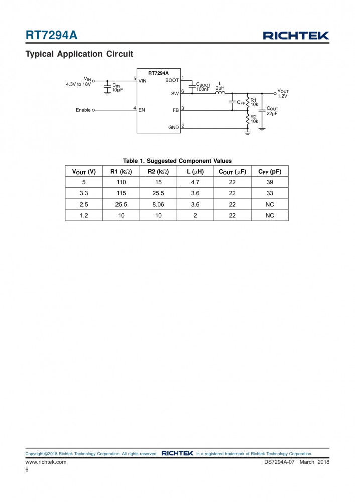 RT7294A document page 6