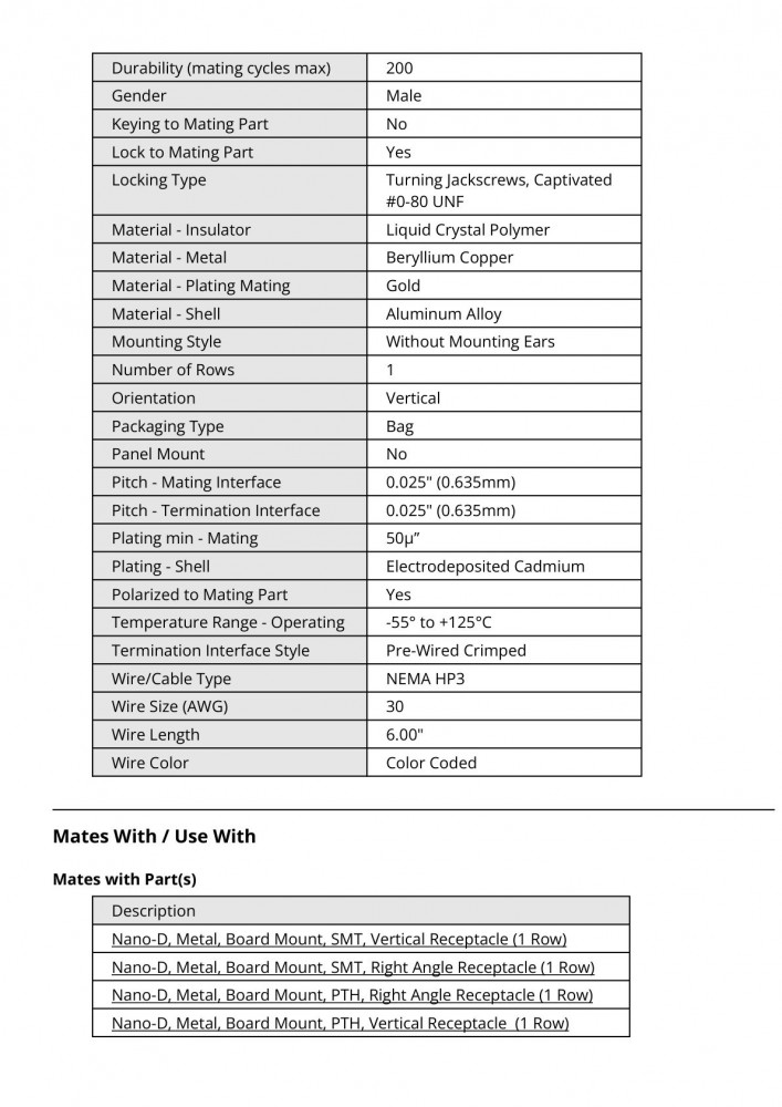 Product document preview, page 2