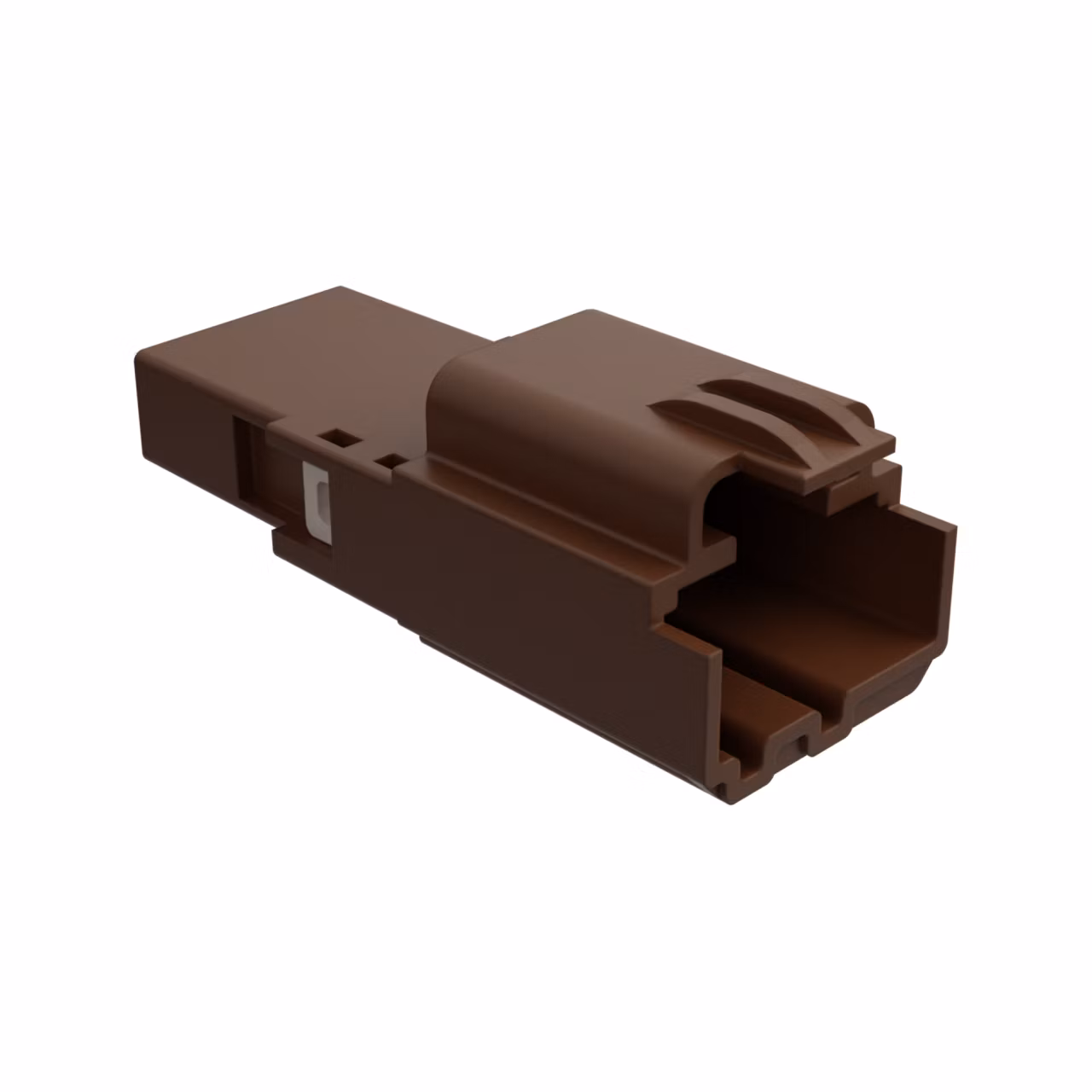 2.54mm H-DAC 64, 4 Way Male Housing Assembly, Single Row, Polarization C, Brown for sale