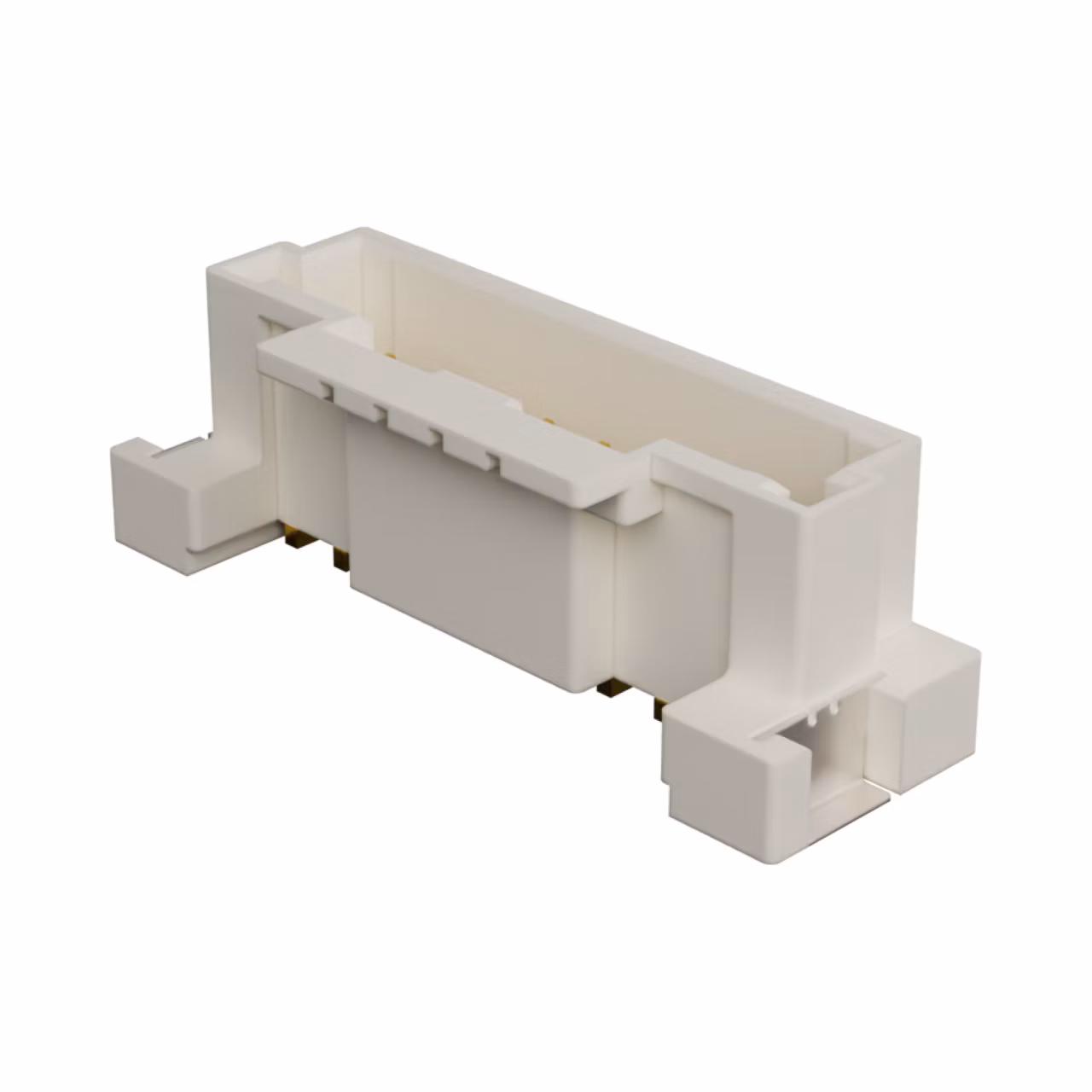 DuraClik Wire-to-Board Header, Single Row, Vertical, 9 Circuits, Gold (Au) Over Nickel, Natural for sale